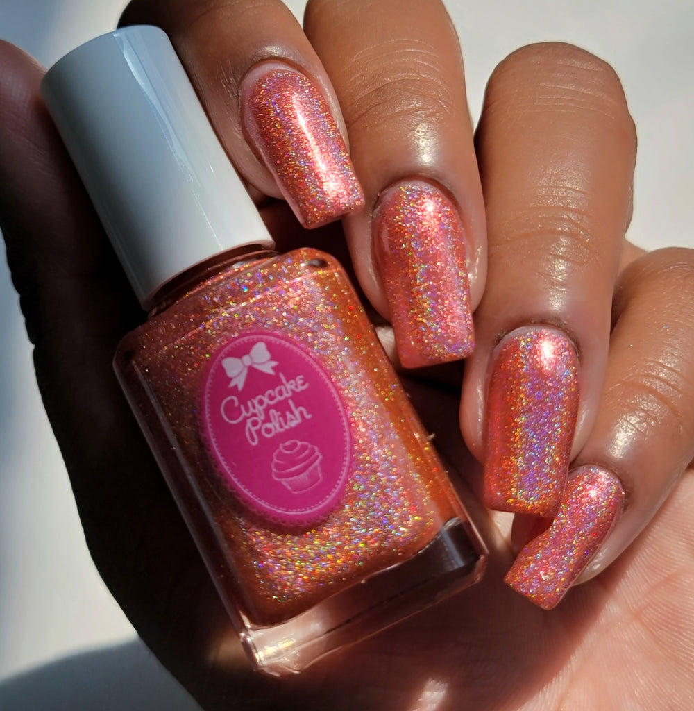 Sunkissed- Holographic Indie Nail Polish by Cupcake Polish