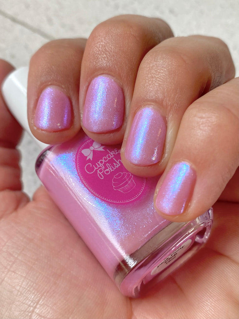 Pink Pony Club Nail Polish | Light Pink with Iridescent Shimmer ...