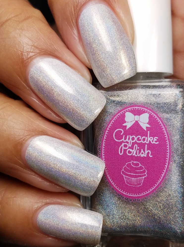 Icing - Holographic Topcoat Indie Nail Polish by Cupcake Polish