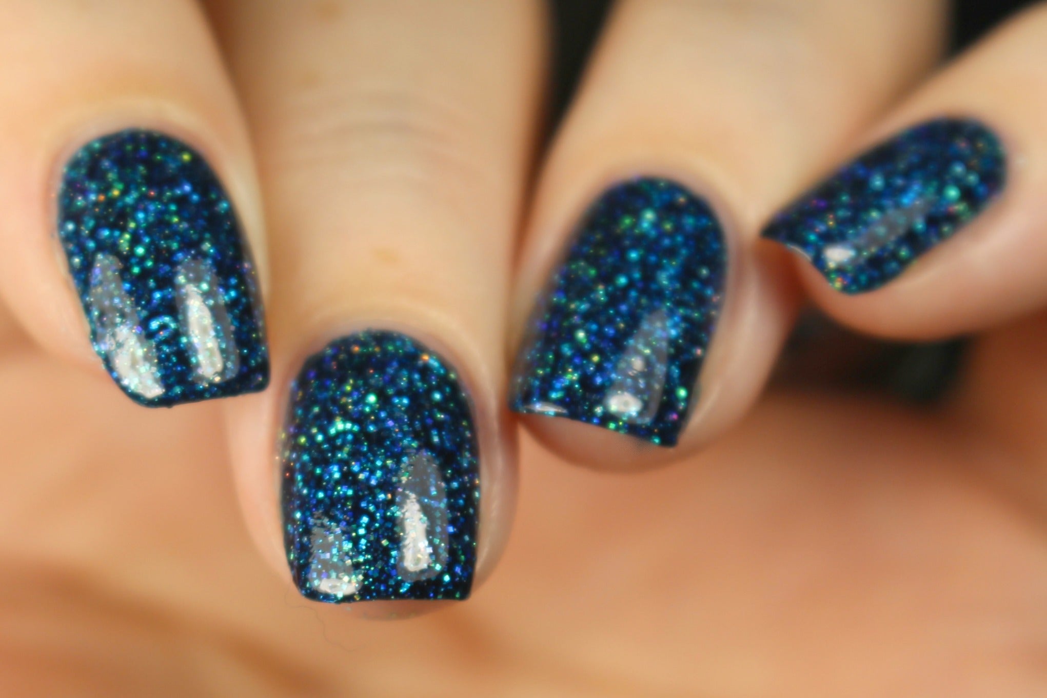 Sapphire - Holographic Glitter Indie Nail Polish by Cupcake Polish