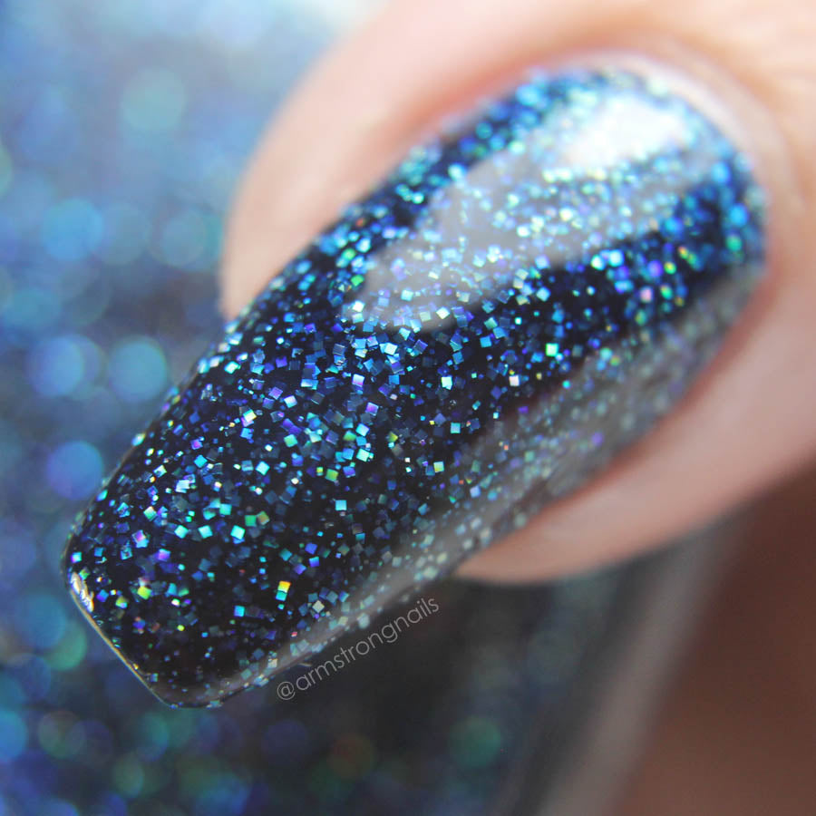 Sapphire - Holographic Glitter Indie Nail Polish by Cupcake Polish