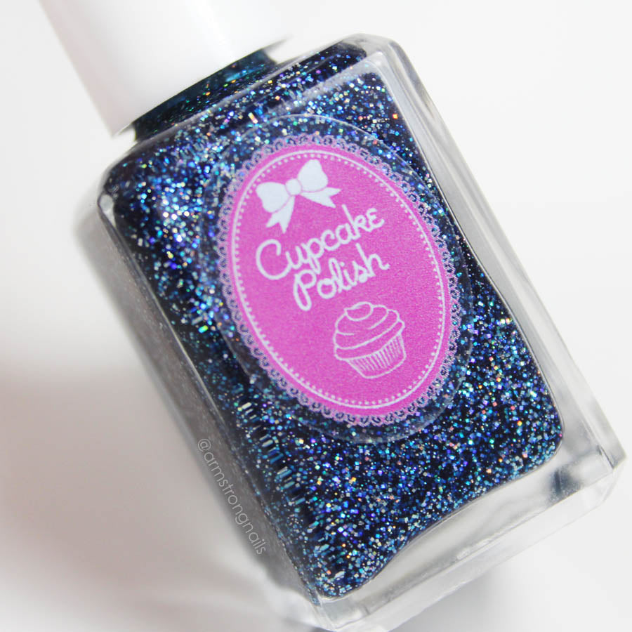 Sapphire - Holographic Glitter Indie Nail Polish by Cupcake Polish