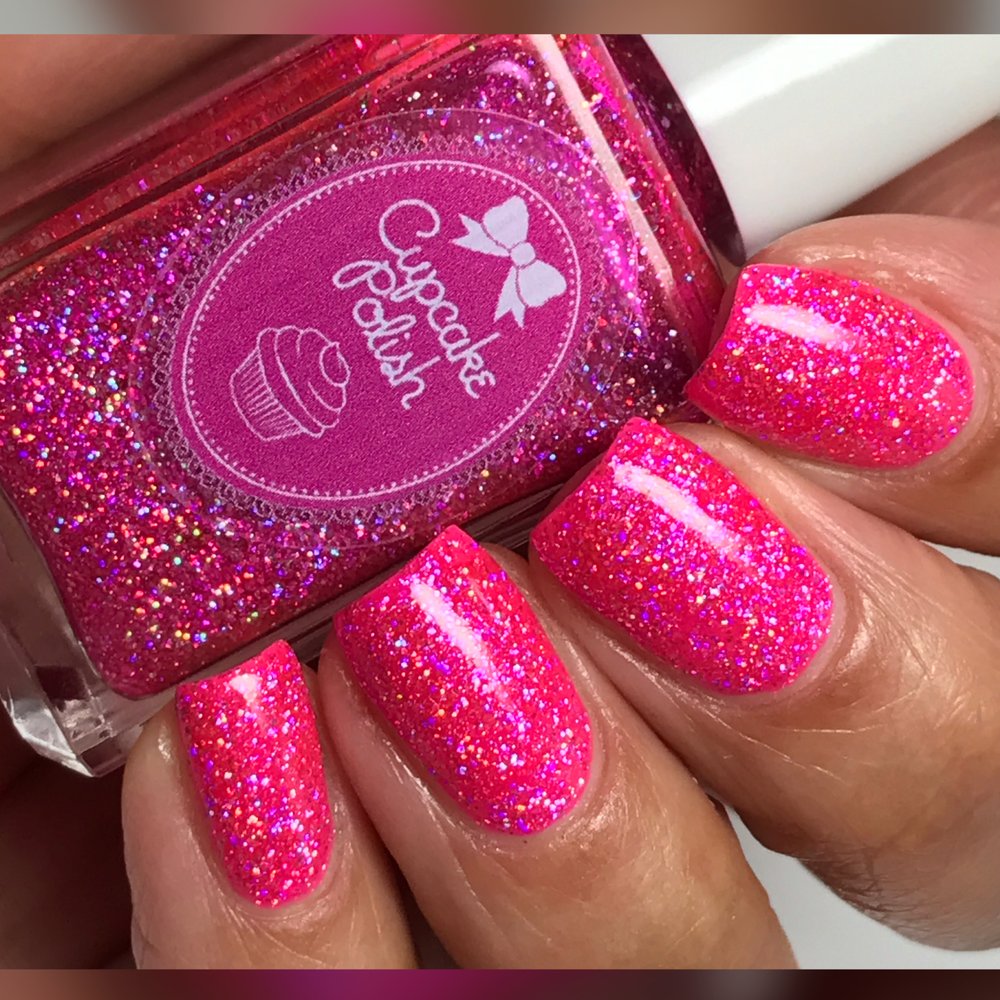 Mr. Mint - Holographic Glitter Indie Nail Polish by Cupcake Polish