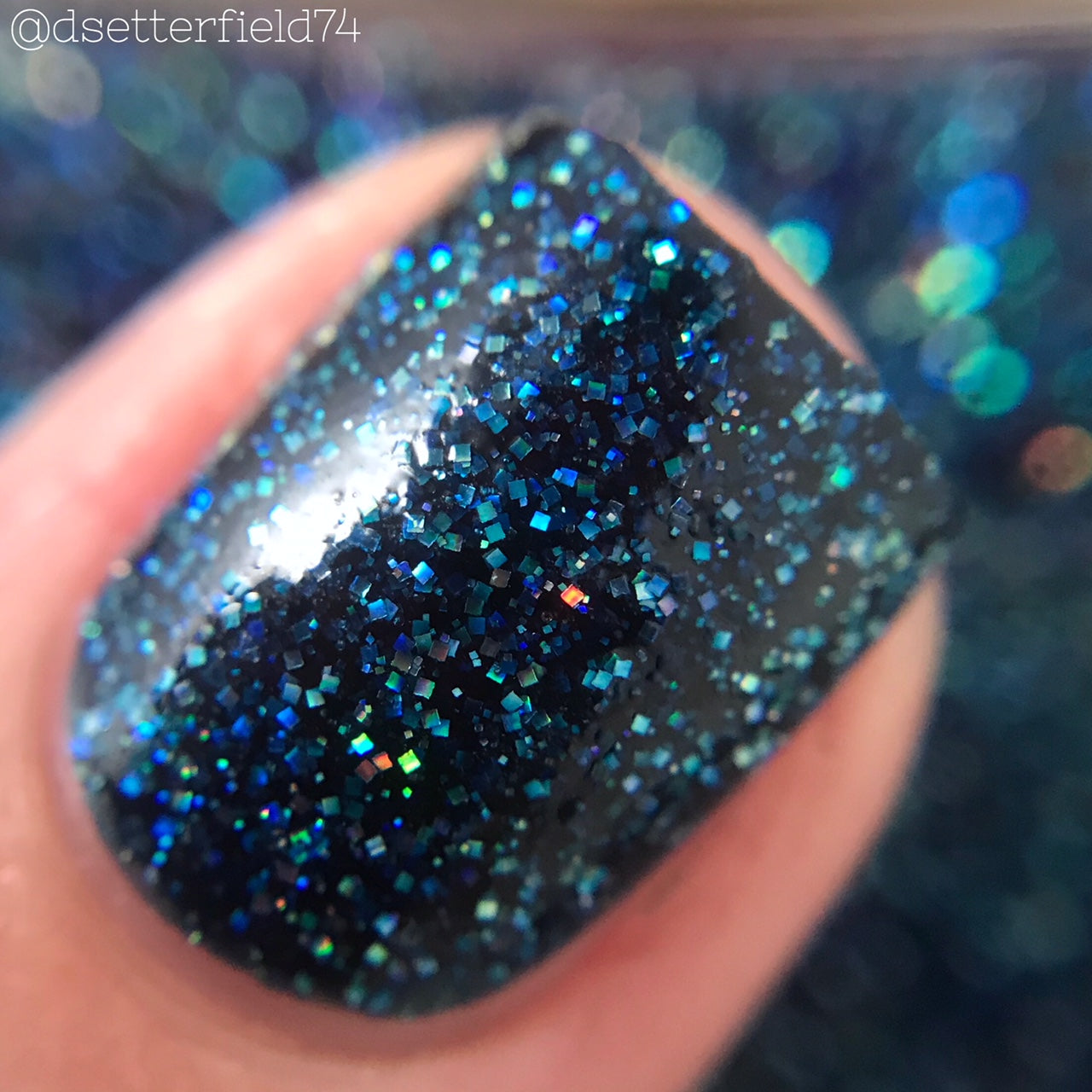 Sapphire - Holographic Glitter Indie Nail Polish by Cupcake Polish